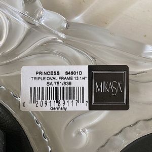 Mikasa | Accents | Mikasa 3 2 By 4 12 Triple Picture Frame | Poshmark